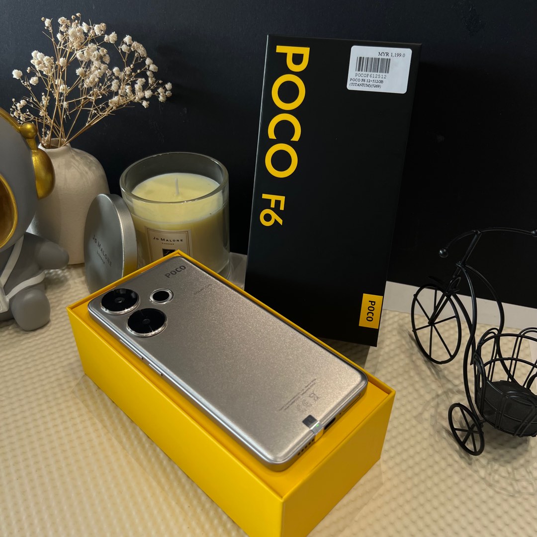 Xiaomi Poco F6 Titanium 512GB, Mobile Phones & Gadgets, Mobile Phones ...