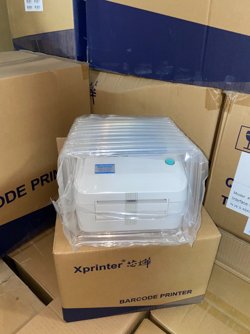 XP-470B Waybill Printer with Peeler (Auto peel) Bluetooth/USB Xprinter ...
