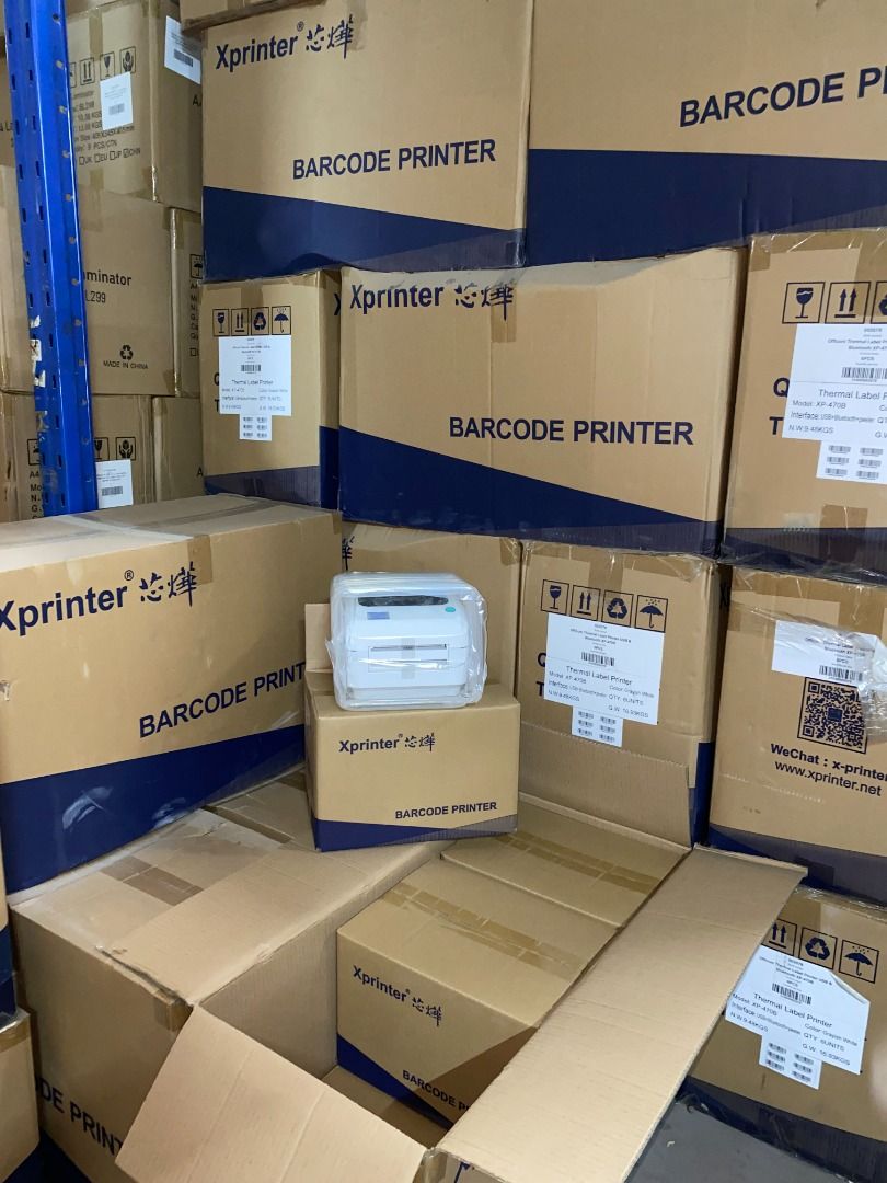 XP-470B Waybill Printer with Peeler (Auto peel) Bluetooth/USB Xprinter ...