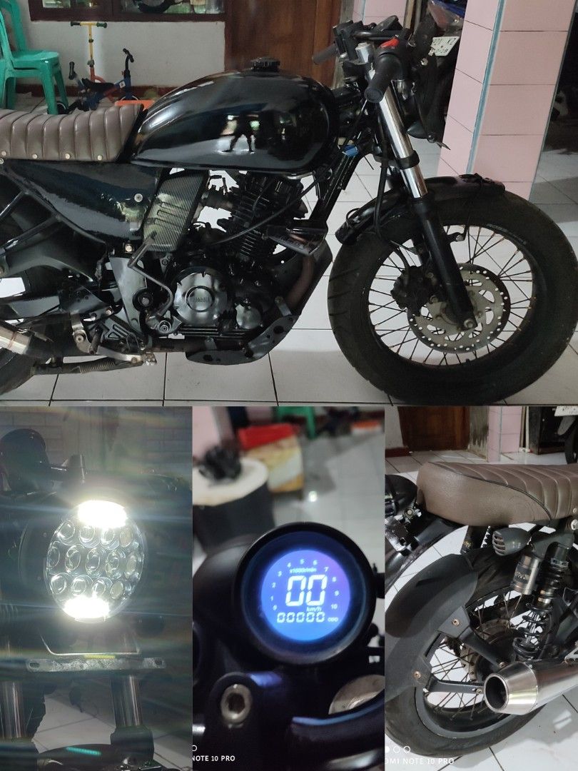 Yamaha Byson custom bratcafe, Motor di Carousell