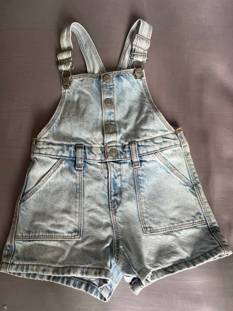 Zara Kids Denim Overall, Babies & Kids, Babies & Kids Fashion on Carousell