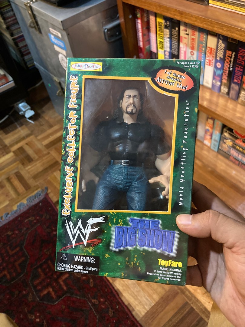 1999 WWF Jakks Pacific The Big Show ToyFare Magazine Action Figure ...