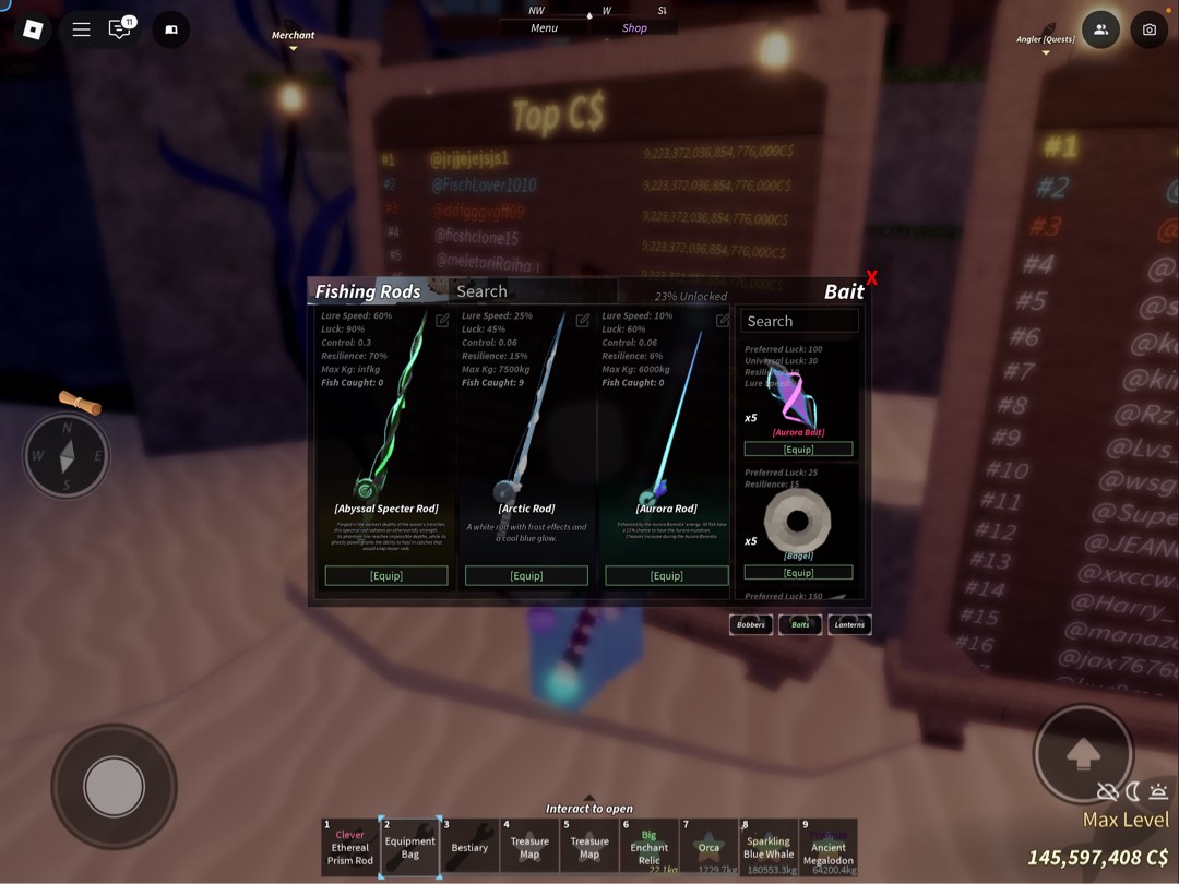 #2 STACKED FISCH MAX LEVEL ACCOUNT, Video Gaming, Video Games, Others ...