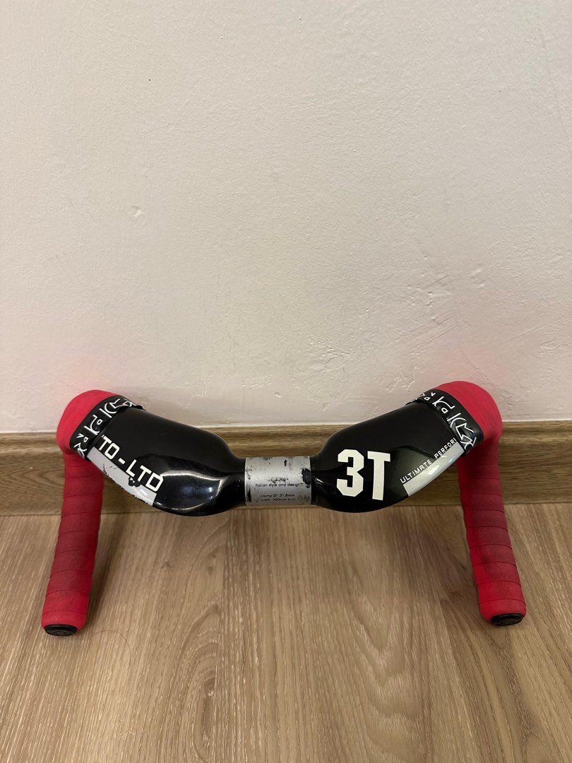 350mm carbon Scatto-Ltd track handlebar, Sports Equipment, Bicycles ...
