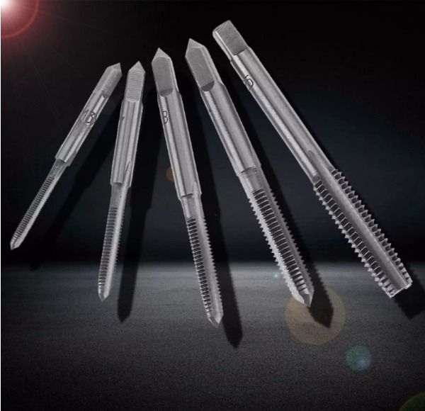 6pcs T-type Machine Hand Screw Tap Wrench M3/M4/M5/M6/M8 Tap Die Set ...