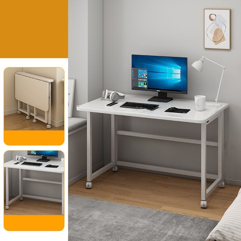 ⭐80cm*40cm + Pulley⭐ Fording Table/Fordable Table Lockable Wheel ...