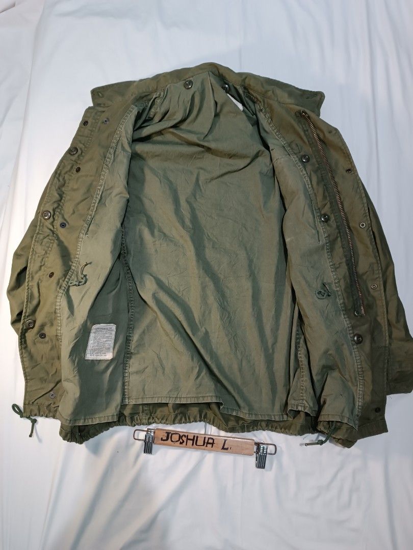 80s US military M65 OG 107 coat cold weather field jacket, Men's Fashion, Coats, Jackets and ...
