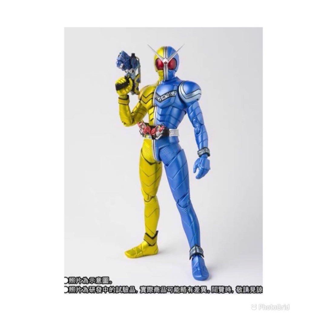屯門站交收 日版 全新啡未開 lunatrigger shf kamen rider w double luna trigger 真骨彫 幪面 ...