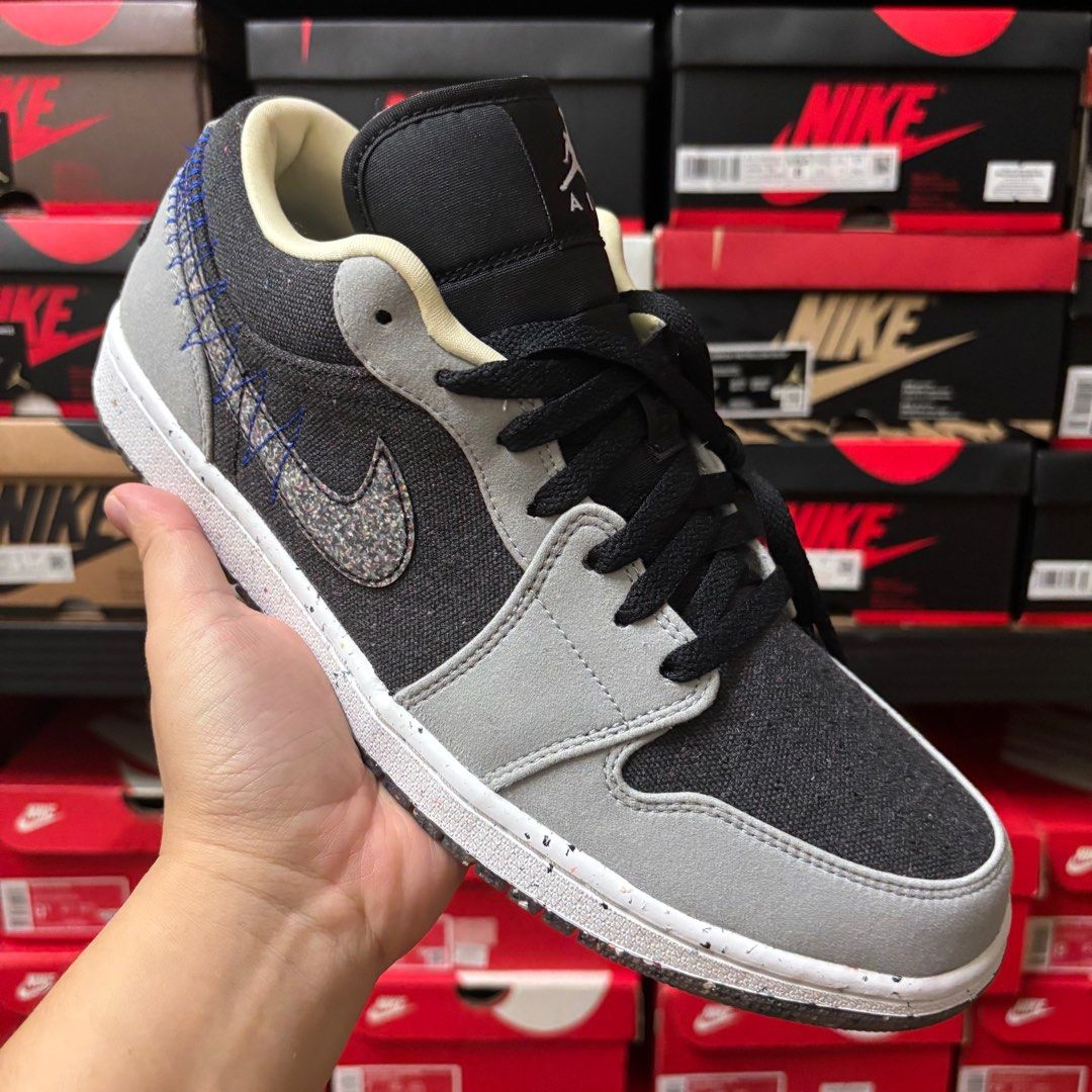 Air Jordan 1 Low Crater, Men's Fashion, Footwear, Sneakers on Carousell