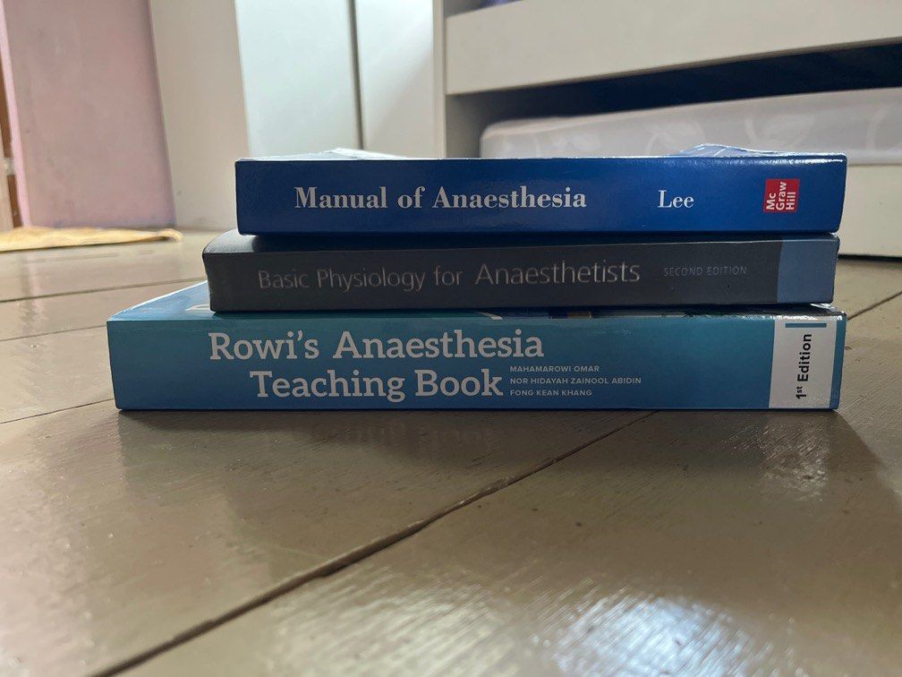 Anaesthesia Book Set, Hobbies & Toys, Books & Magazines, Textbooks on ...
