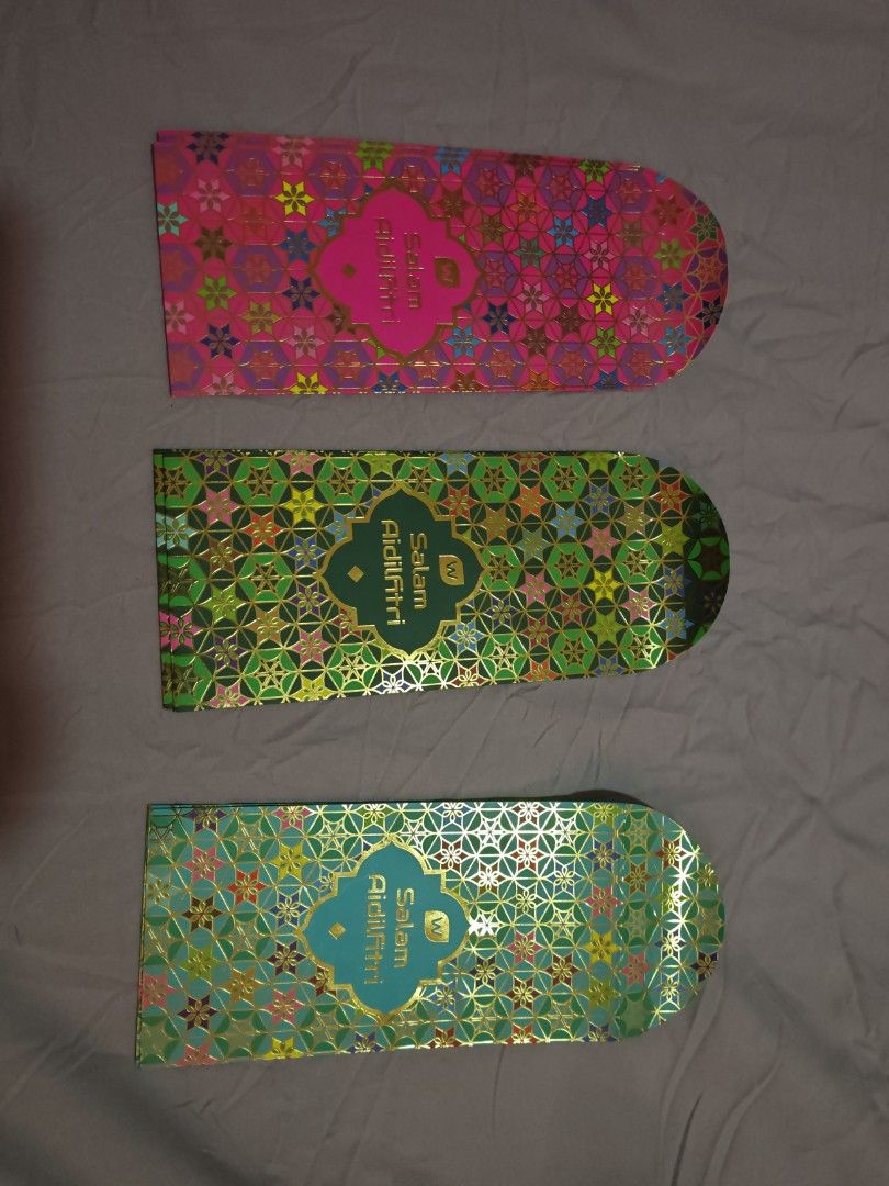 Ang pow angpau sampul duit raya, Furniture & Home Living, Security ...