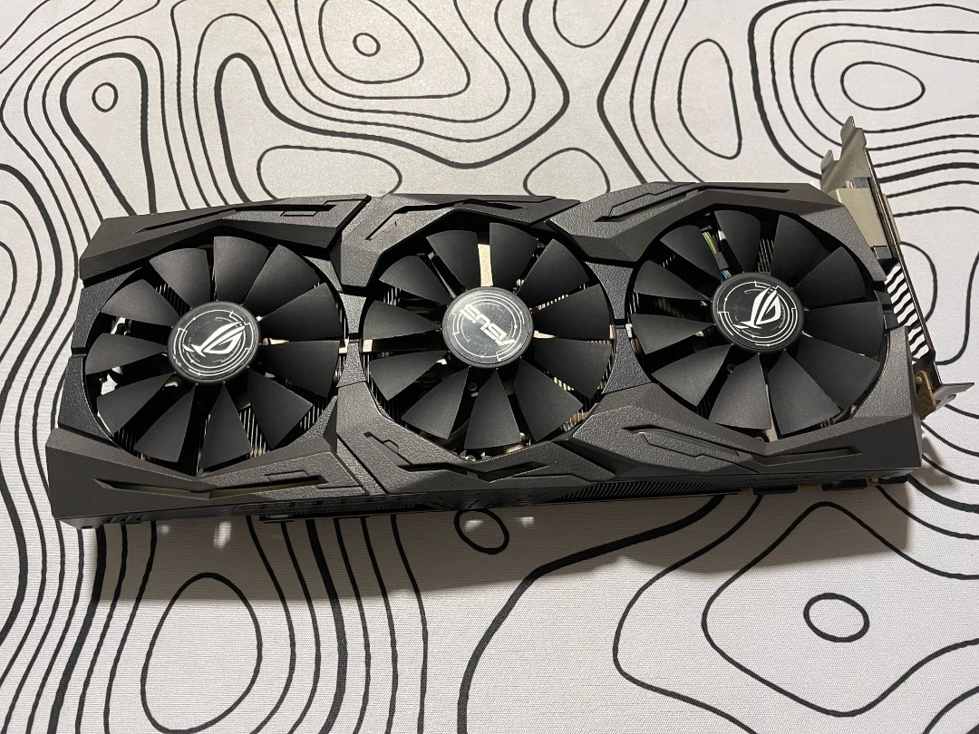 Asus Strix Gearforce GTX 1080 8 GB GPU - Triple Fan Graphics Card ...