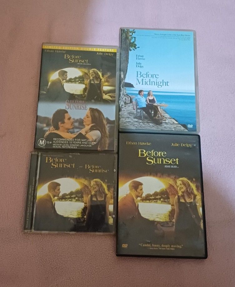 before sunset trilogy dvd