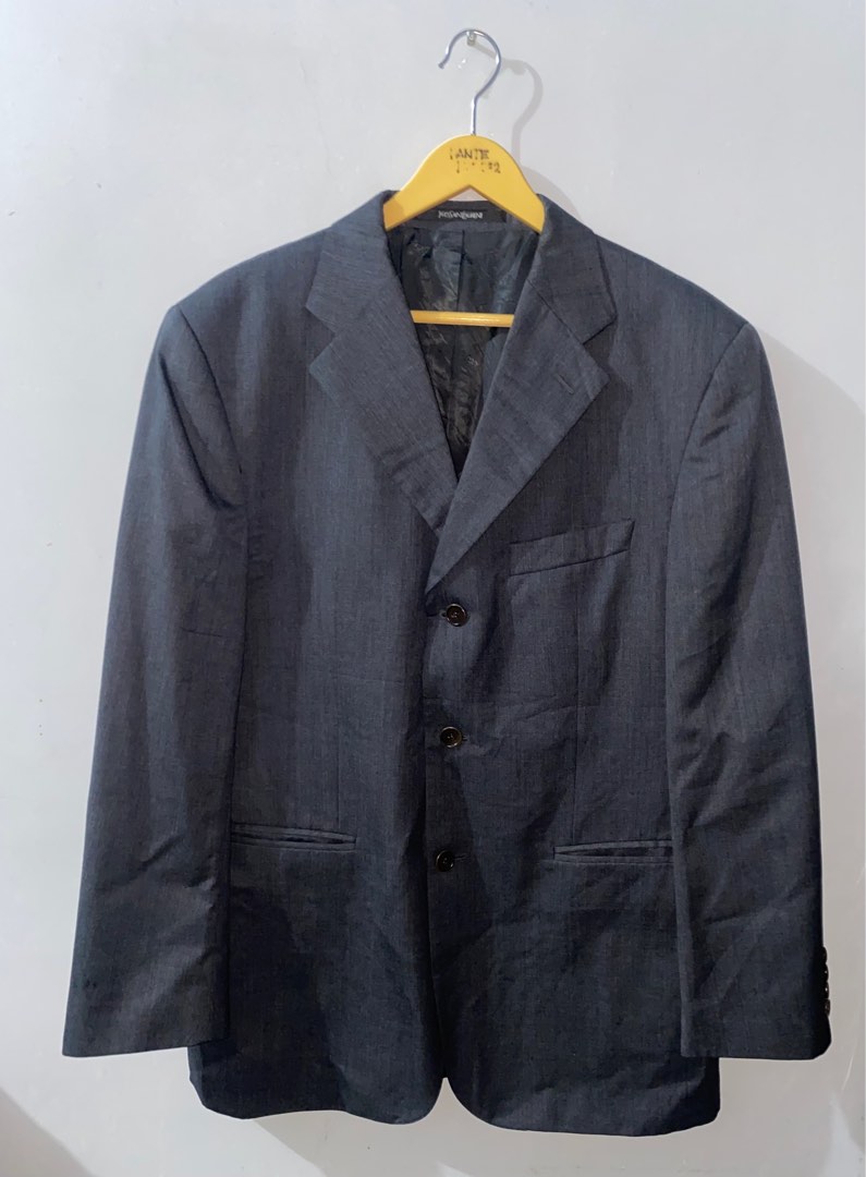 AUTHENTIC YSL SUIT MEN, Men's Fashion, Coats, Jackets and Outerwear on ...