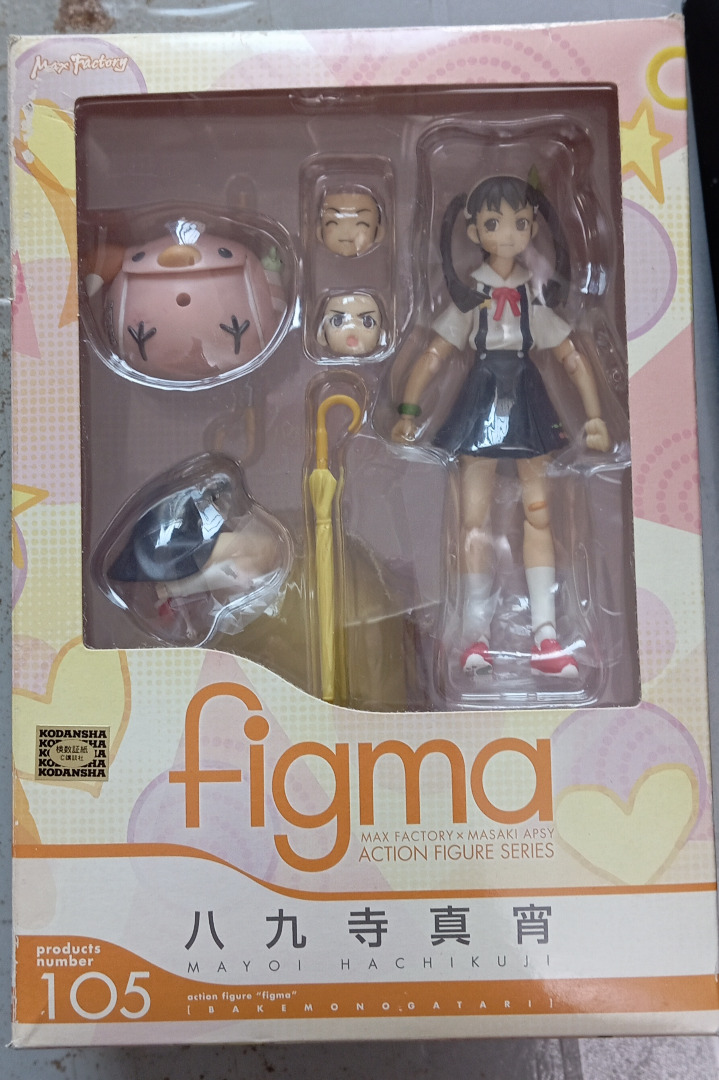 Bakemonogatari - Hachikuji Mayoi - Figma 105 (Max Factory), Hobbies & Toys, Toys & Games on ...