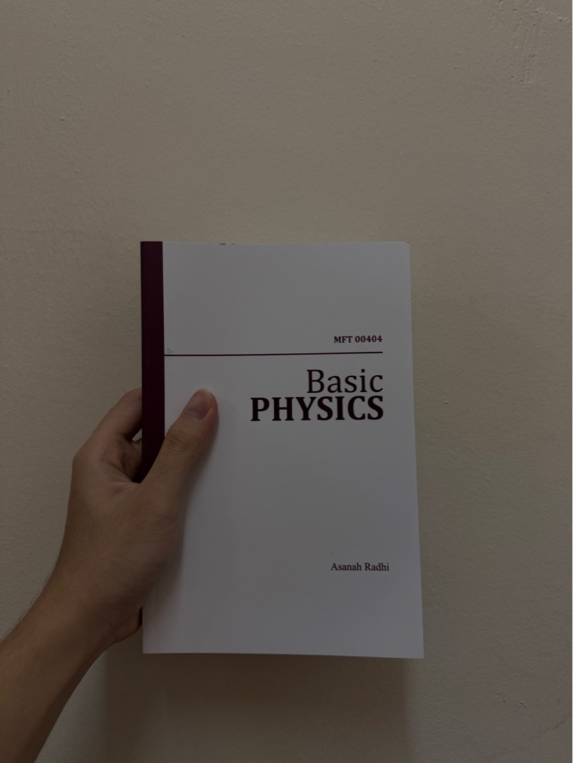 BASIC PHYSICS BY ASANAH RADHI UMK, Hobbies & Toys, Books & Magazines ...
