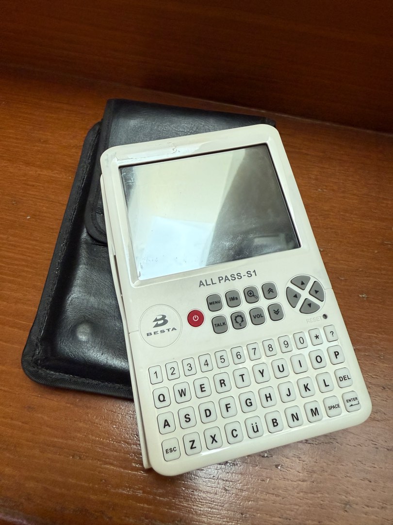BESTA All Pass S-1 E-Dictionary, Mobile Phones & Gadgets, Other Gadgets ...