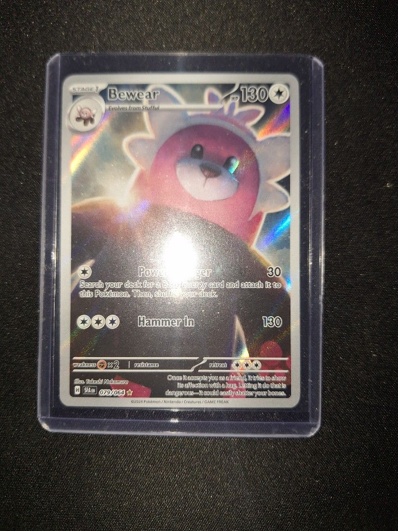 Bewear ir/ illustration rare shrouded fable/ shf pokemon tcg/ art rare ...