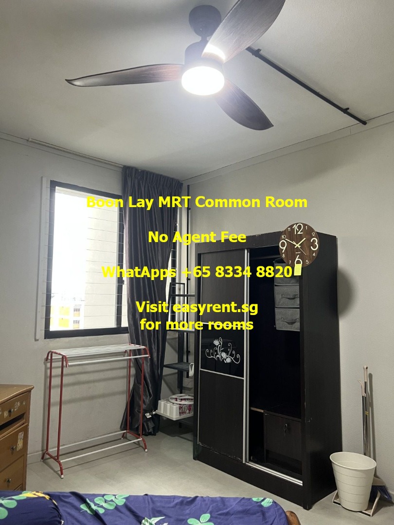 Boon Lay MRT Common Room, Property, Rentals, Room Rentals on Carousell