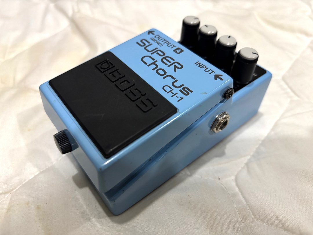 BOSS CH-1 super chorus pink label BBD chip vintage guitar pedal ...