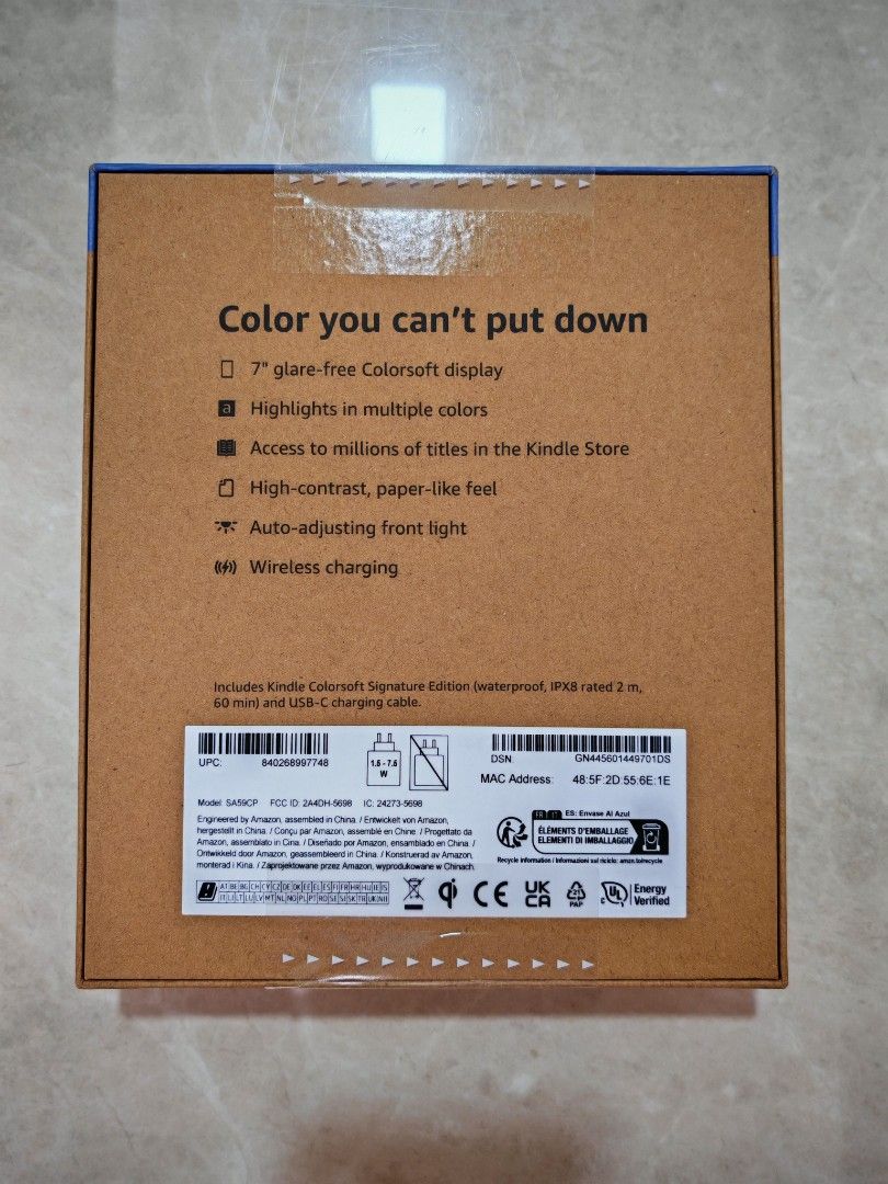 [Sold] Ad-Free - Brand new and sealed Amazon Kindle Colorsoft Signature ...