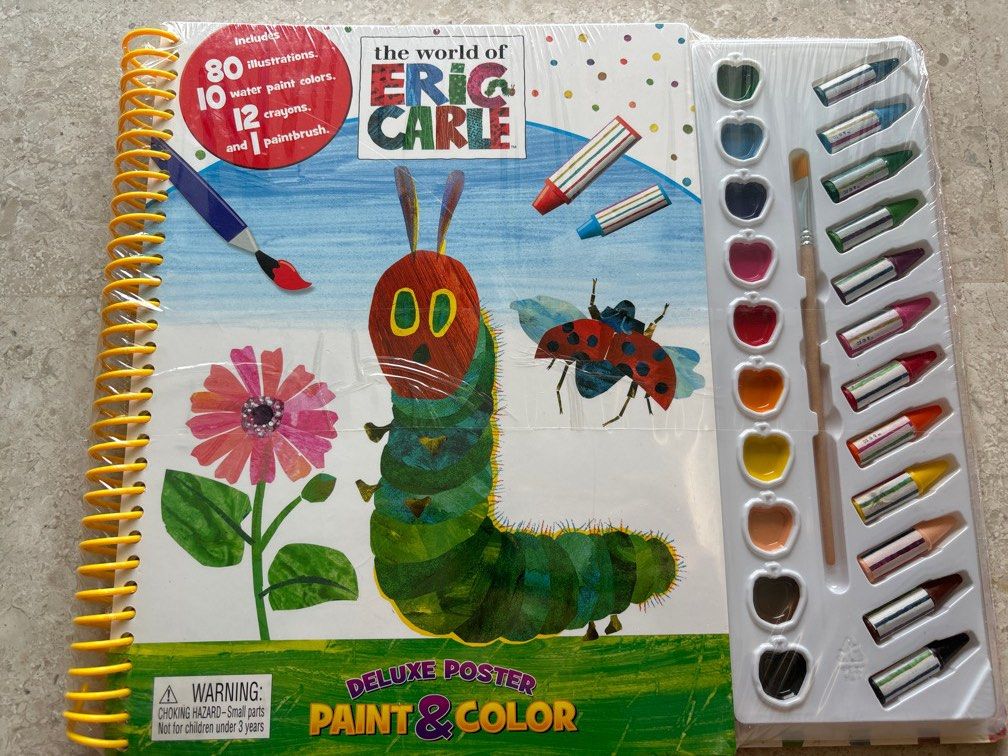 (Brand New) Eric Carle Deluxe Paint and Colour set, Hobbies & Toys ...
