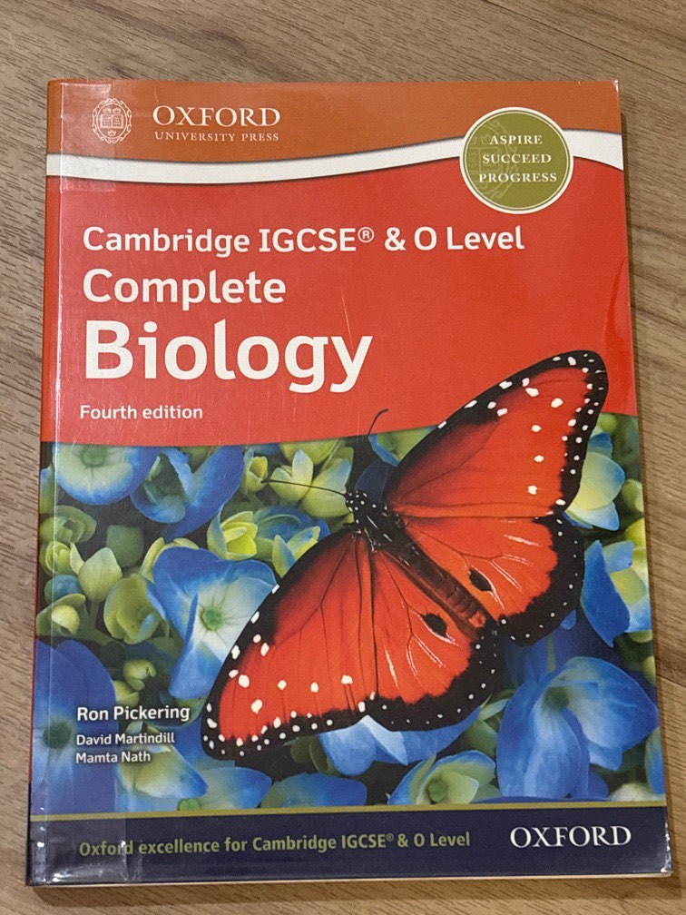CAMBRIDGE IGCSE And O level Complete Biology fourth 4th edition ...