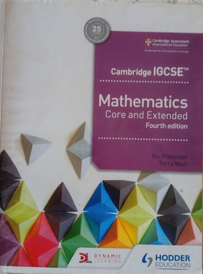 Cambridge IGCSE Mathematics Core and Extended 4th Edition, Hobbies ...