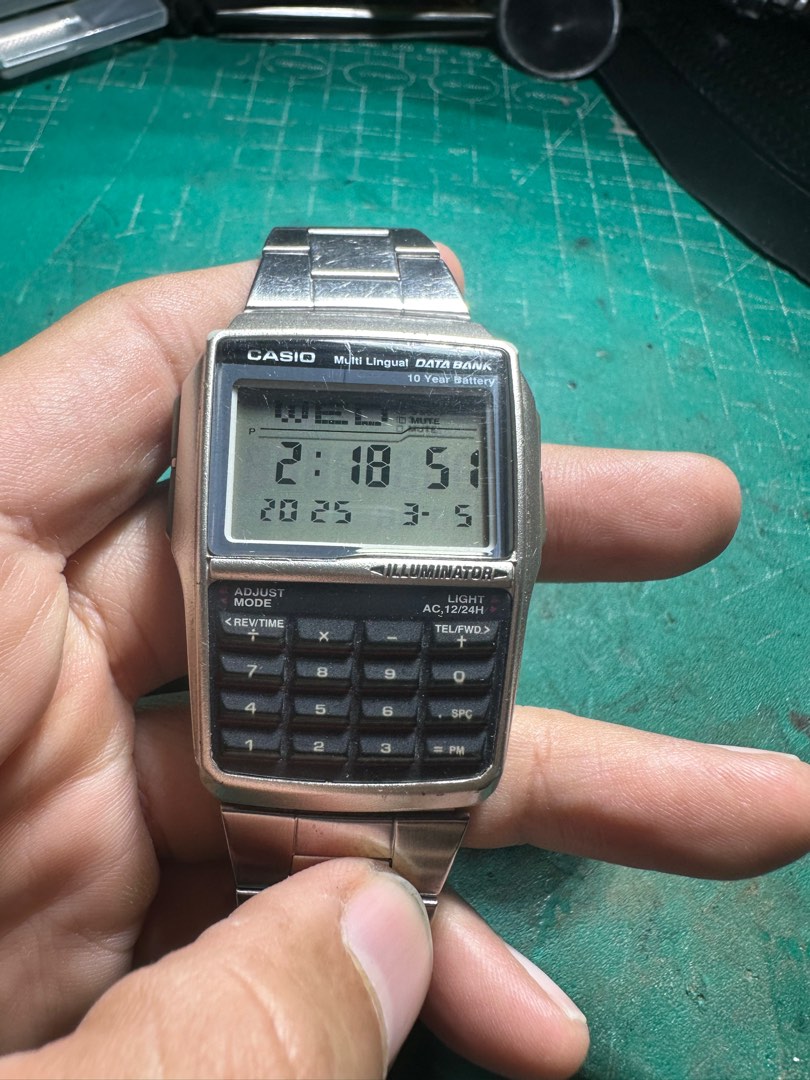 casio dbc32 calculator watch, Men's Fashion, Watches & Accessories ...