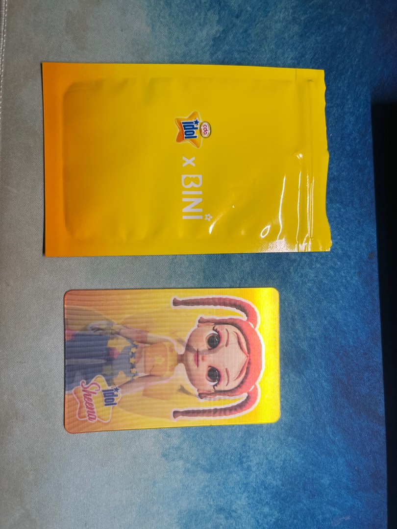 cdo idol sheena bini photocard, Hobbies & Toys, Toys & Games on Carousell