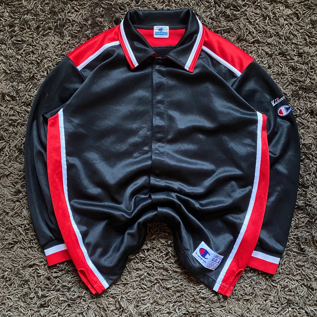 Champion Varsity Racing-Style Jacket, Men's Fashion, Coats, Jackets and ...