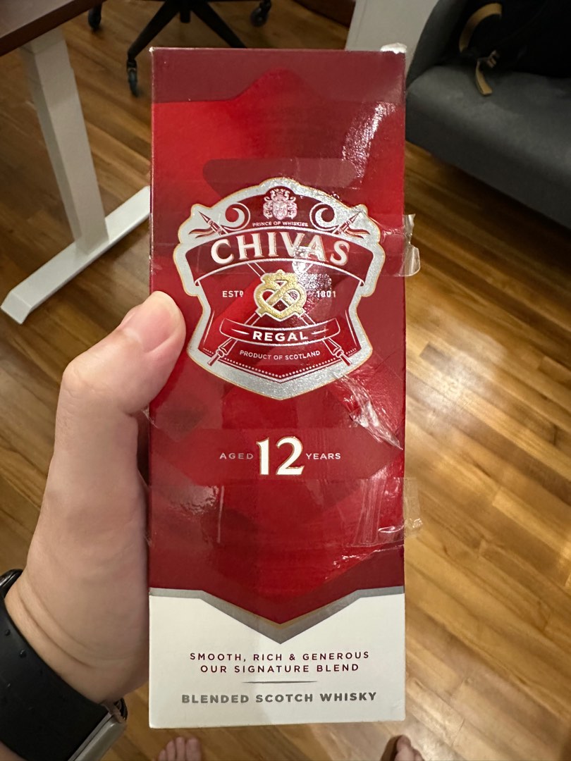 Chivas Regal 12 375ml, Food & Drinks, Other Food & Drinks on Carousell
