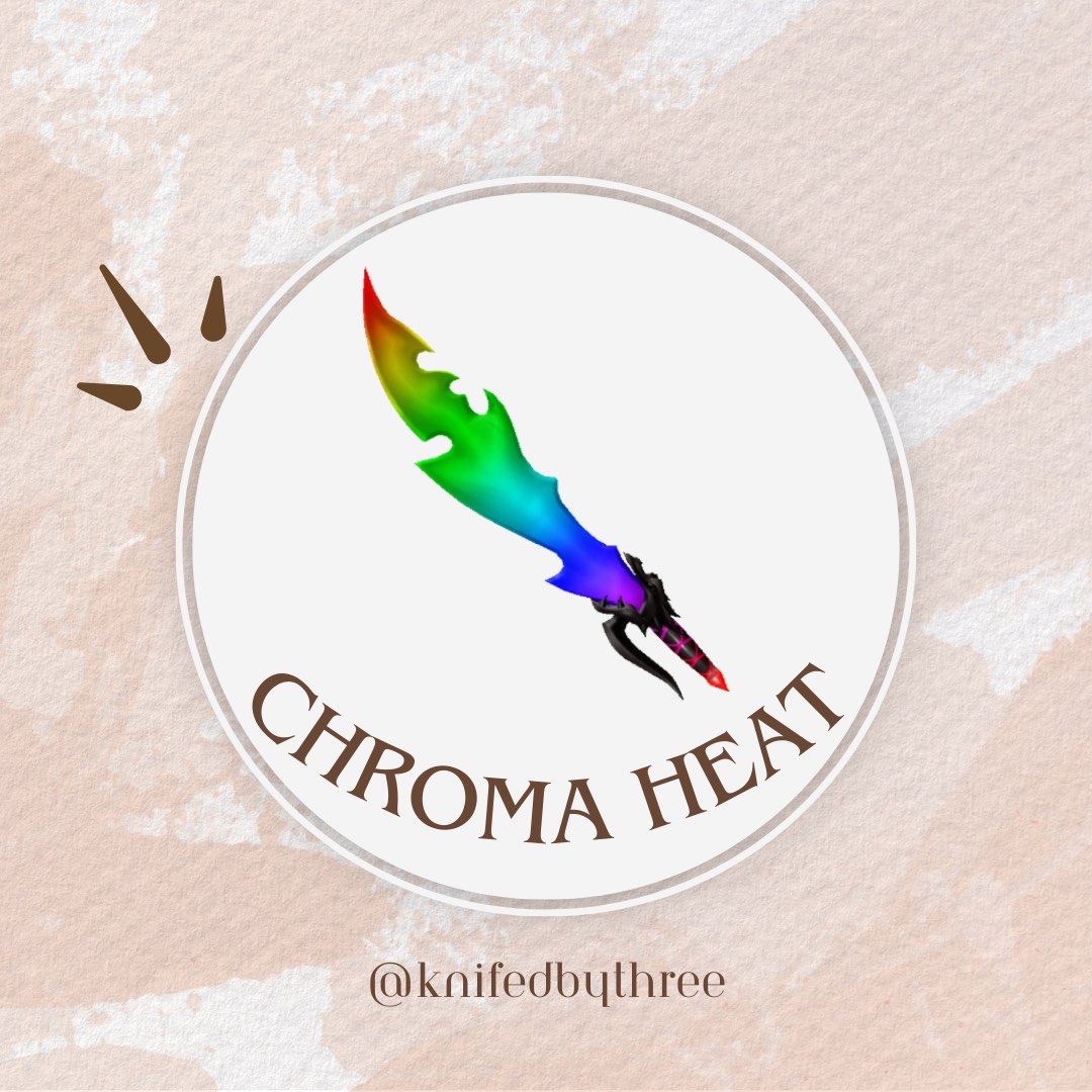 CHROMA HEAT ROBLOX MM2, Video Gaming, Gaming Accessories, In-Game ...
