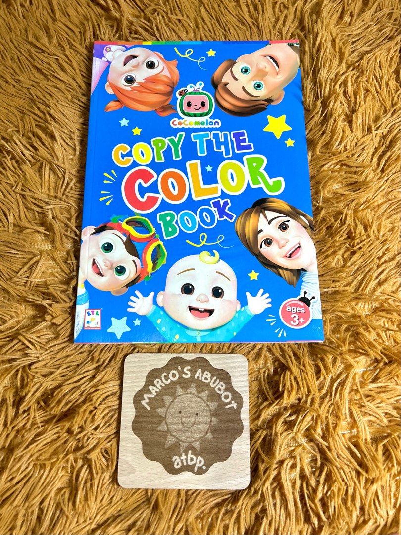 Cocomelon Copy the Color, Hobbies & Toys, Books & Magazines, Children's ...