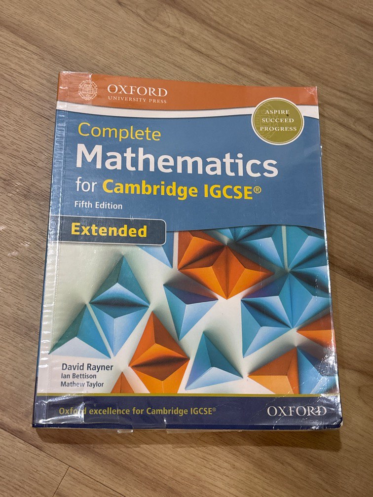 complete Mathematics for Cambridge IGCSE fifth 5th edition, Hobbies ...