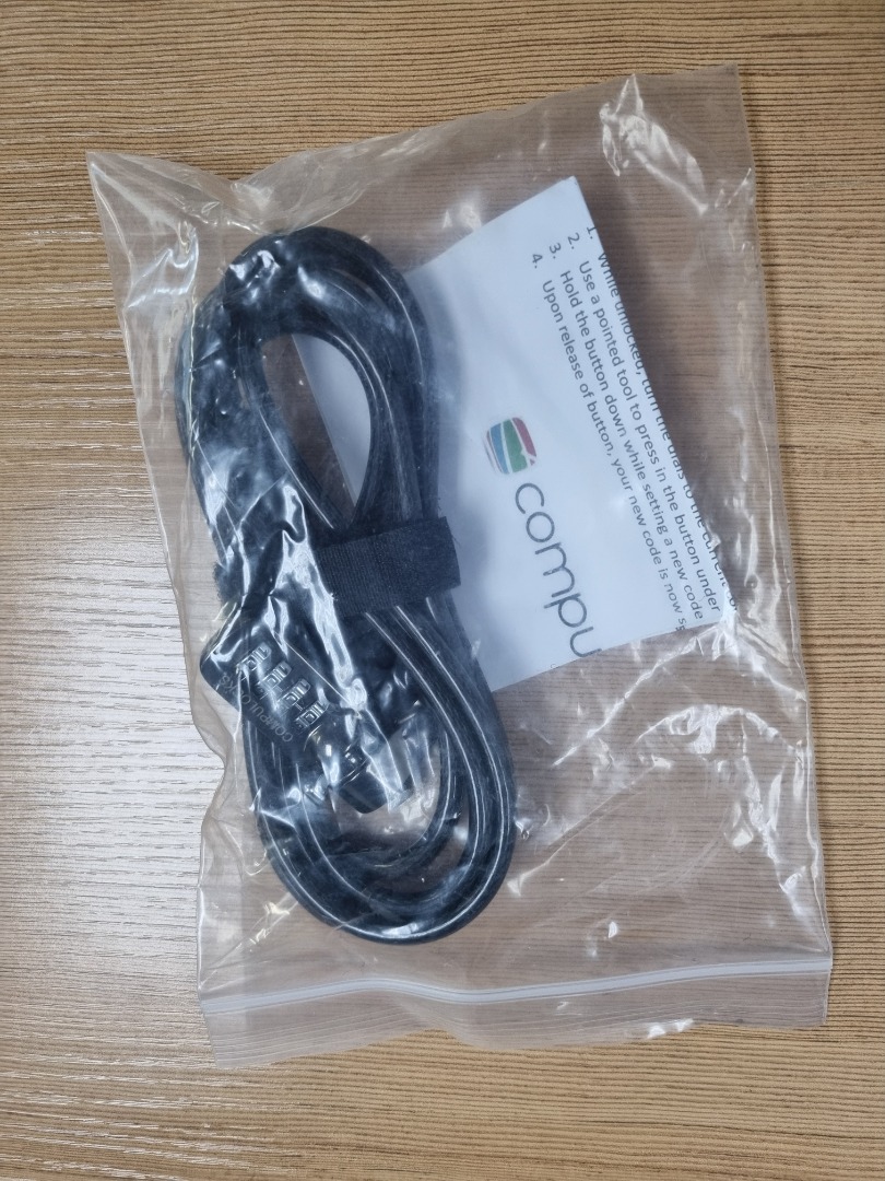 Compulocks Universal Security Combination Cable Lock, Computers & Tech ...