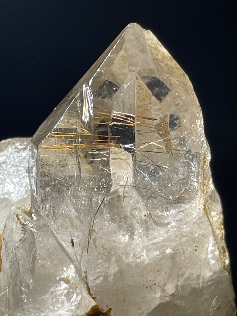 Copper rutilated castle quartz from Pakistan, Furniture & Home Living ...