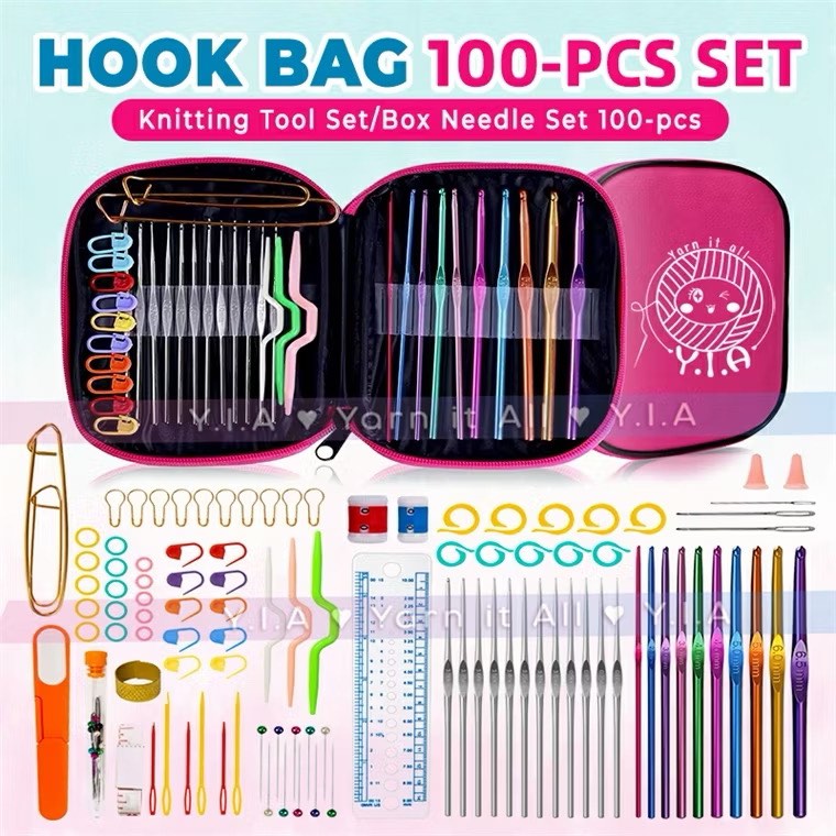 Crochet complete set, Hobbies & Toys, Stationary & Craft, Craft ...