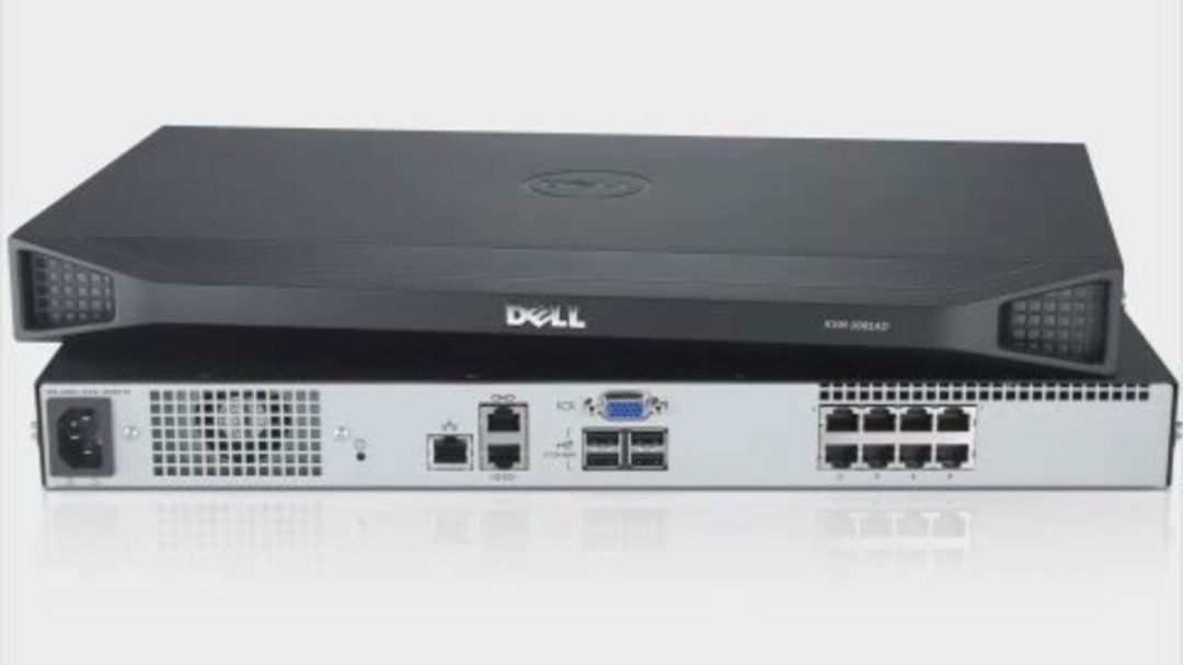 Dell PowerEdge KVM 1081AD 1081 AD 8 Port IP Remote Server Console ...