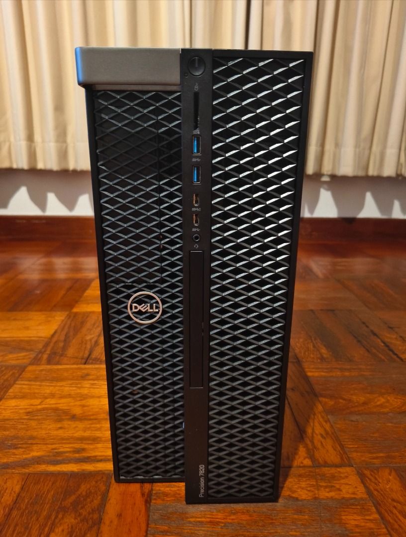 Dell Precision 7820 Tower Workstation, 950W, Two CPU., Computers & Tech ...