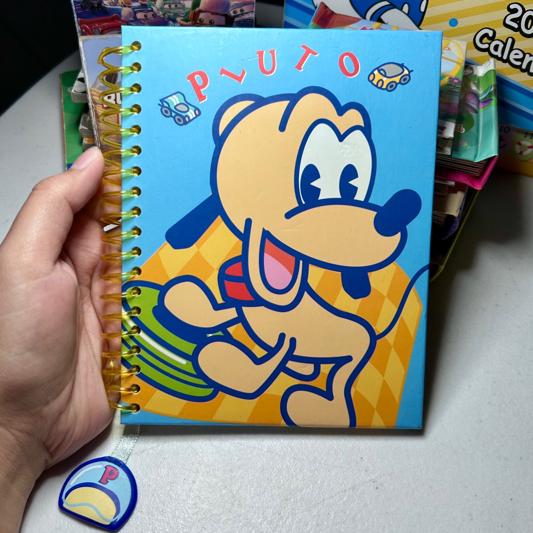 Disney Pluto Hard Notebook, Hobbies & Toys, Memorabilia & Collectibles ...