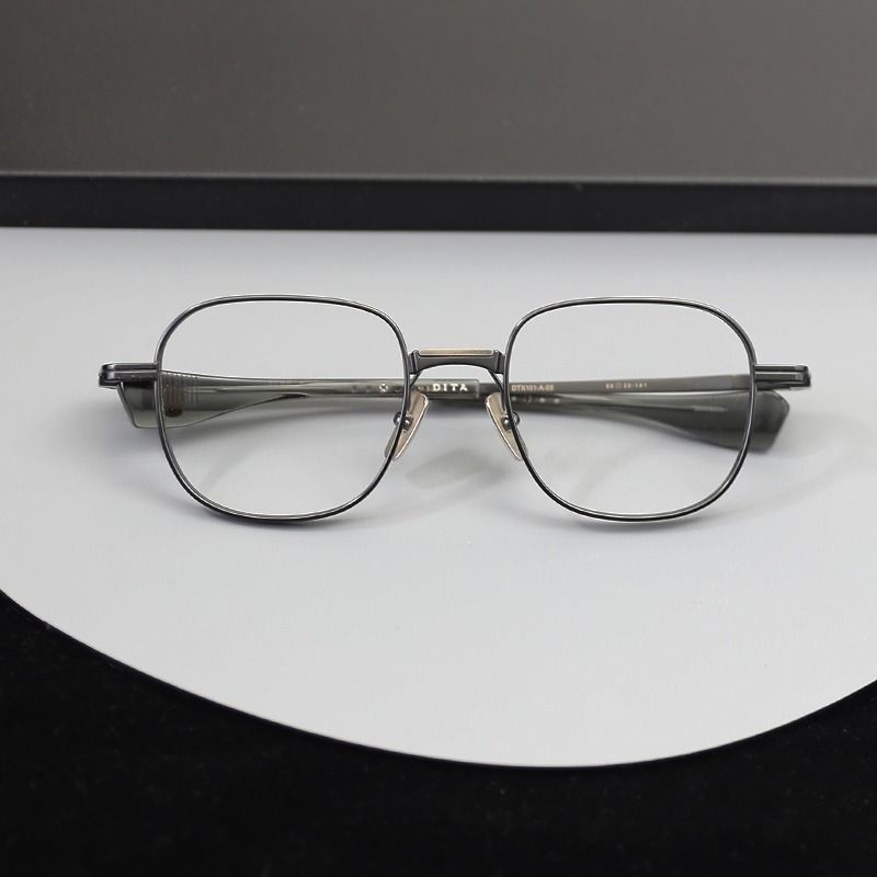 DITA , VERS-TWO OPTICAL , DTX151-A-03 Black Iron - Antique Silver, SIZE:50-20-138, 女裝, 手錶及配件, 眼鏡 ...