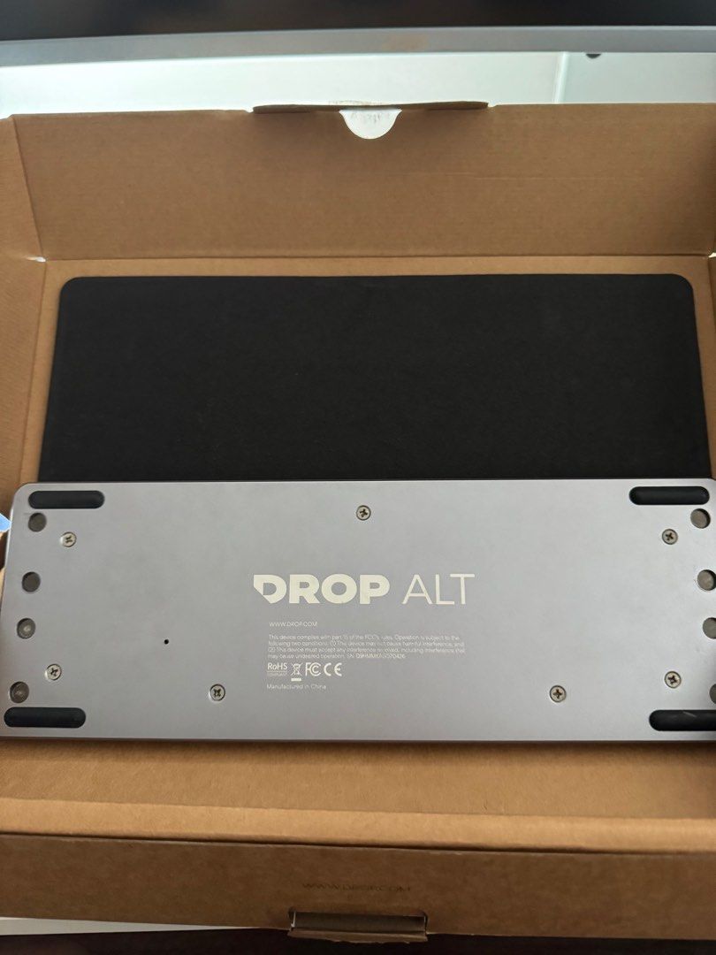 DROP ALT Low Profile Barebone | Silver | Mechanical Keyboard, Computers ...