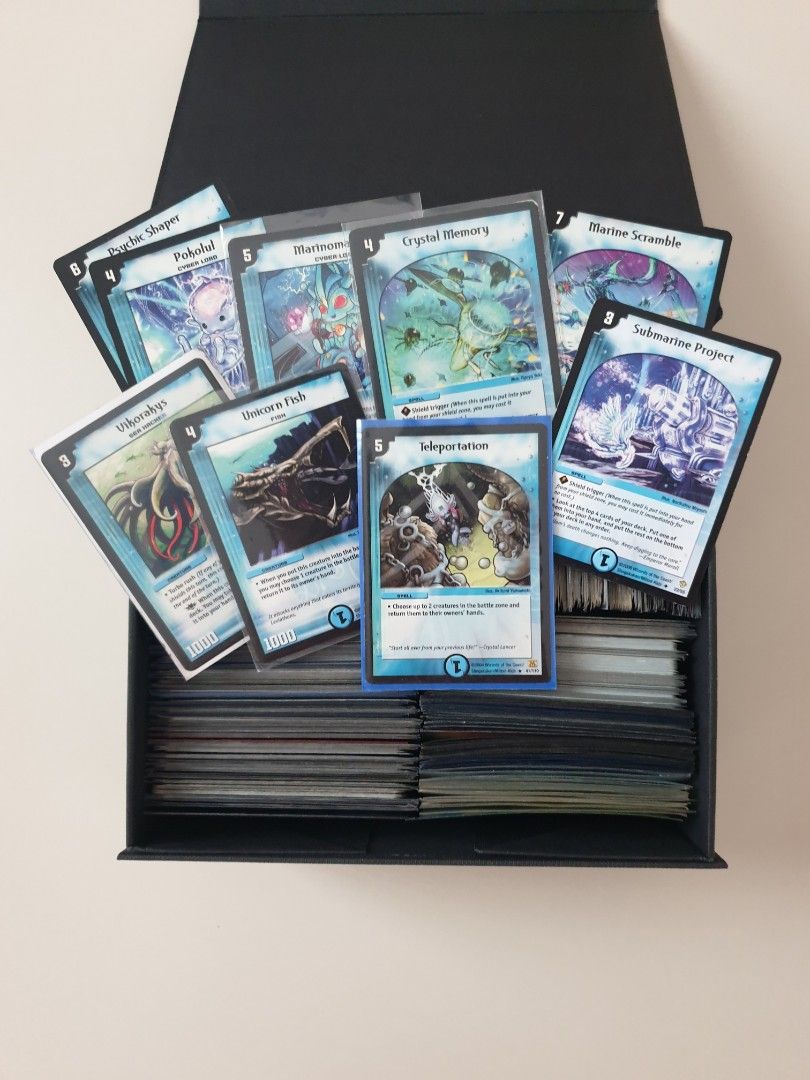 Duel Masters Cards (WATER/Darkness) Set 1,2,3, Hobbies & Toys, Toys ...