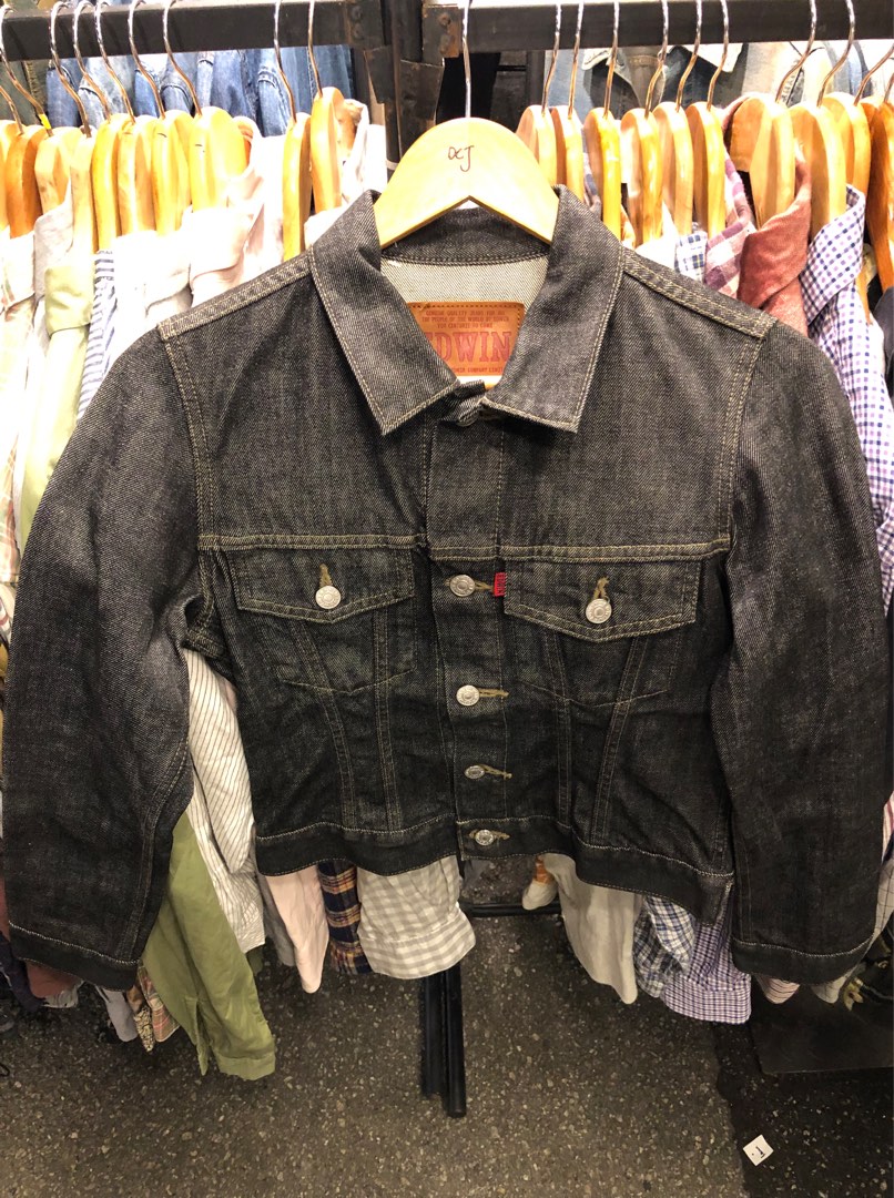 Edwin Type III Indigo Denim Jeans Jacket, Men's Fashion, Coats, Jackets ...