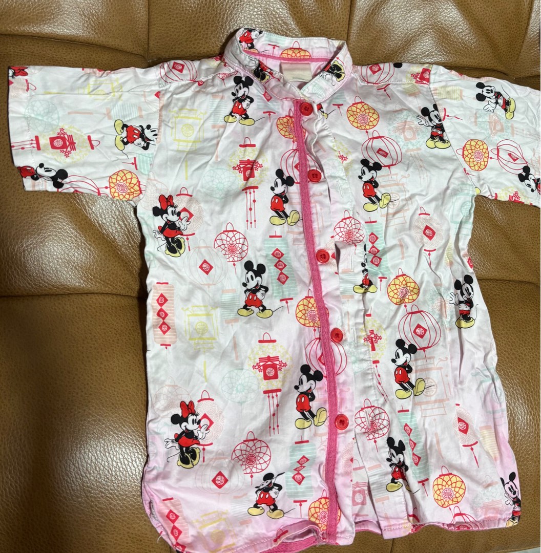 Elly Official Disney Mickey Shirt, Babies & Kids, Babies & Kids Fashion ...