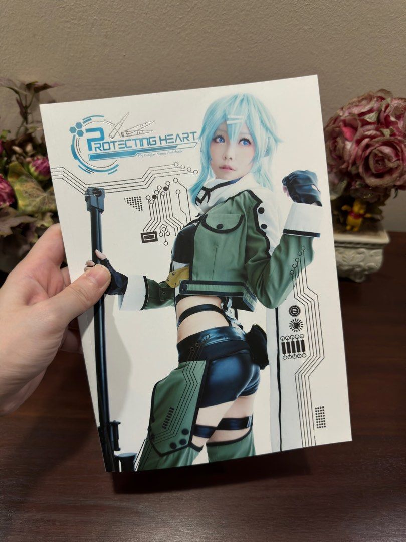 [SIGNED] Ely Official Cosplay Photobook Sinon Sword Art Online ...