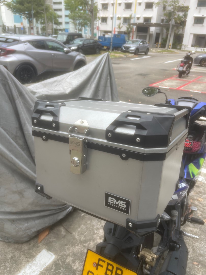 EMS ADVENTURE BOX, Motorcycles, Motorcycle Accessories on Carousell