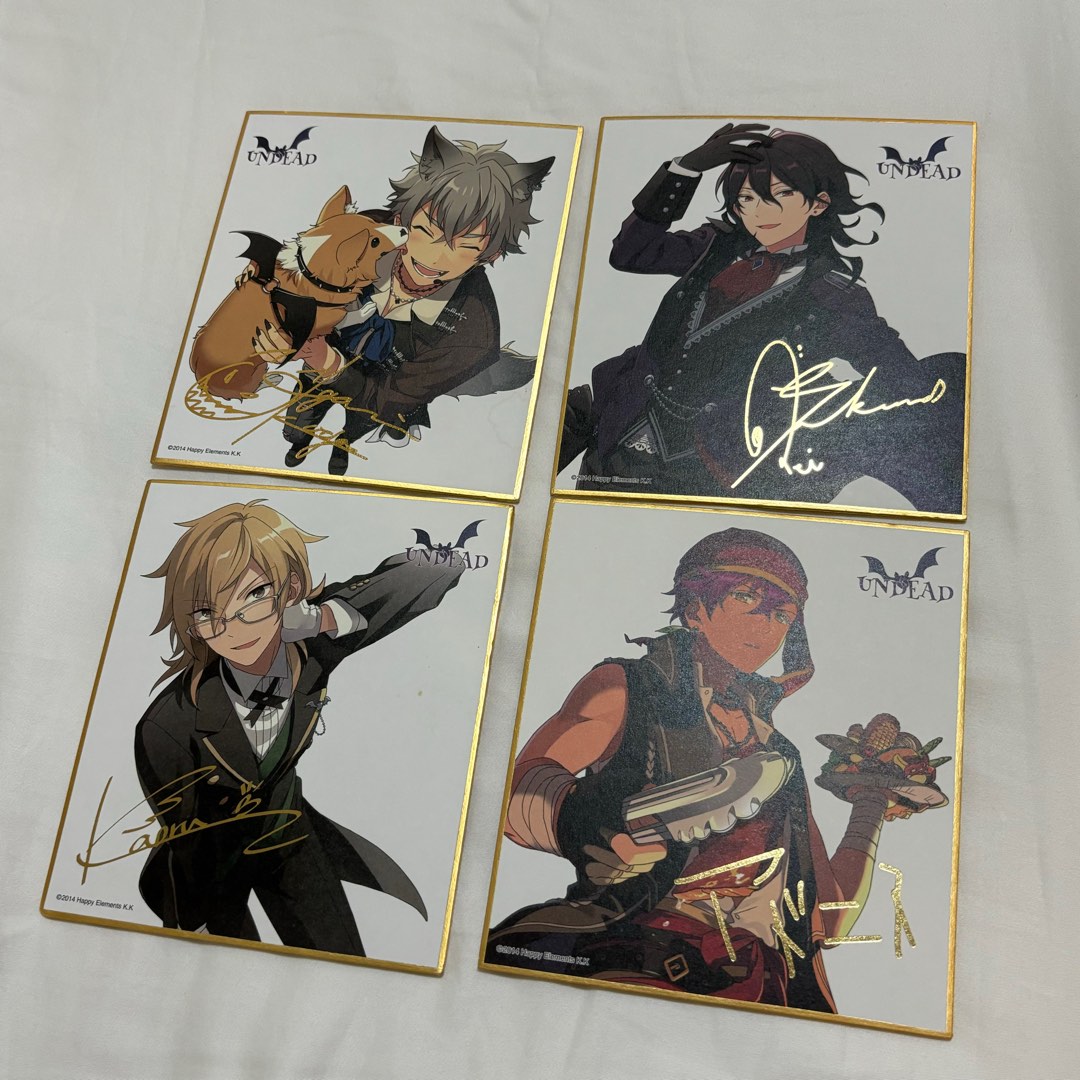 Ensemble Stars Undead Koga Rei Kaoru Adonis Shikishi Board, Hobbies ...
