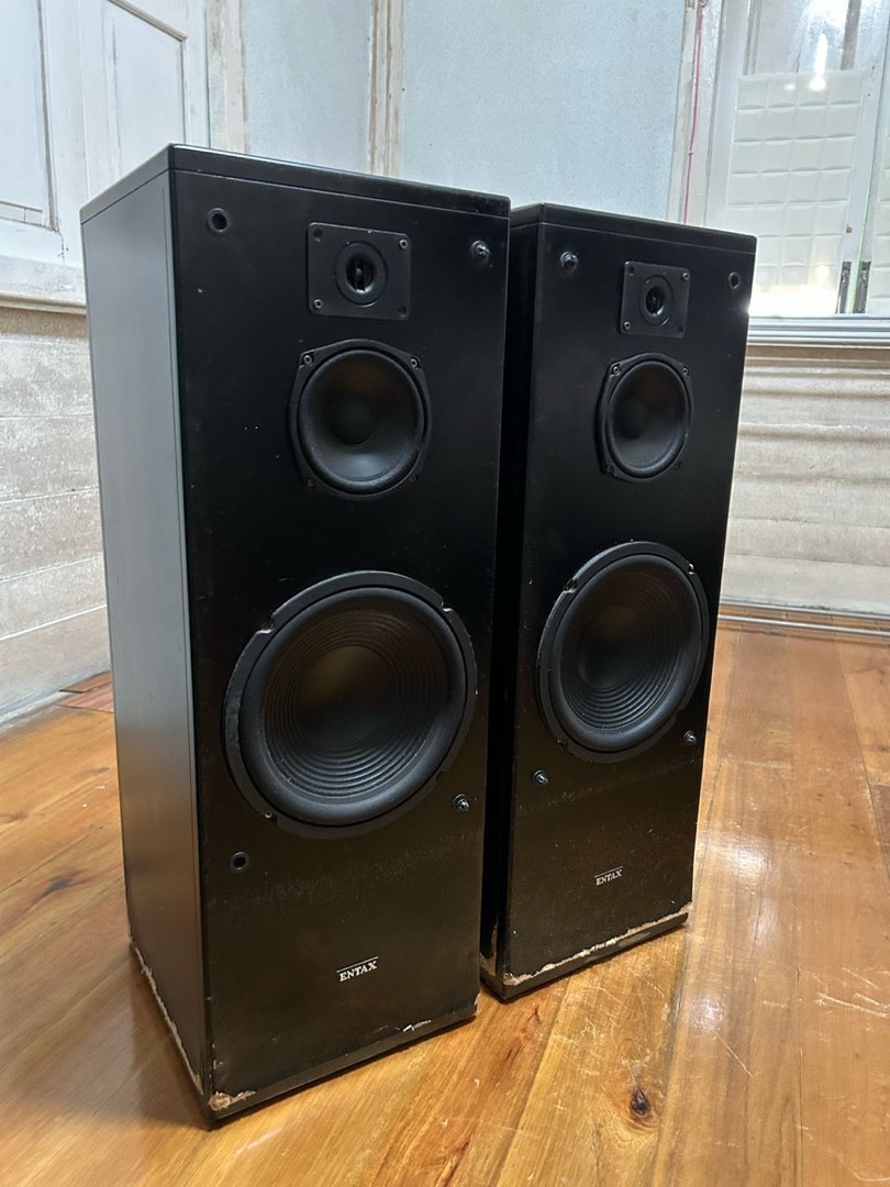 Entax Tower Speaker, Audio, Soundbars, Speakers & Amplifiers on Carousell